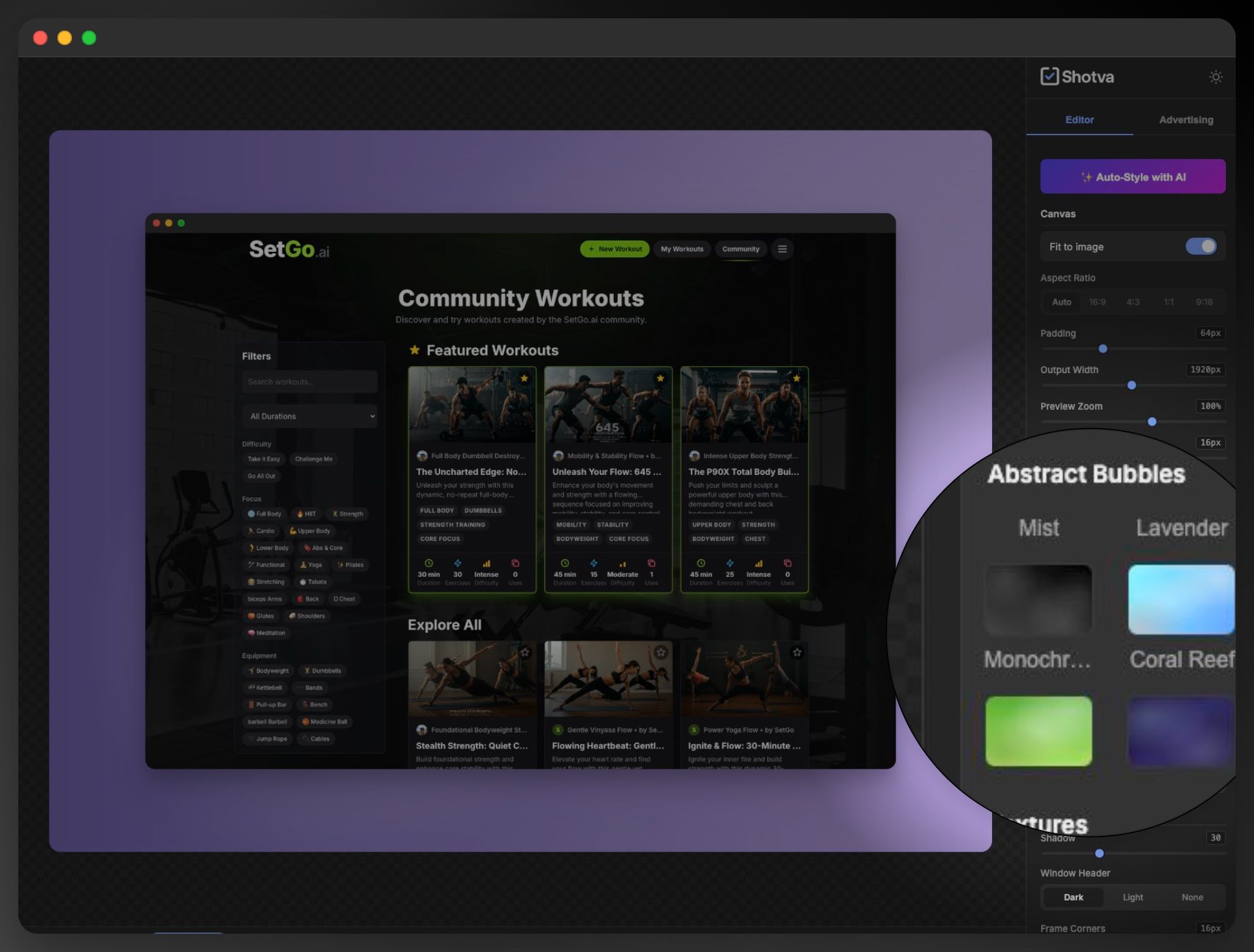 Shotva - Prettify your Screenshots